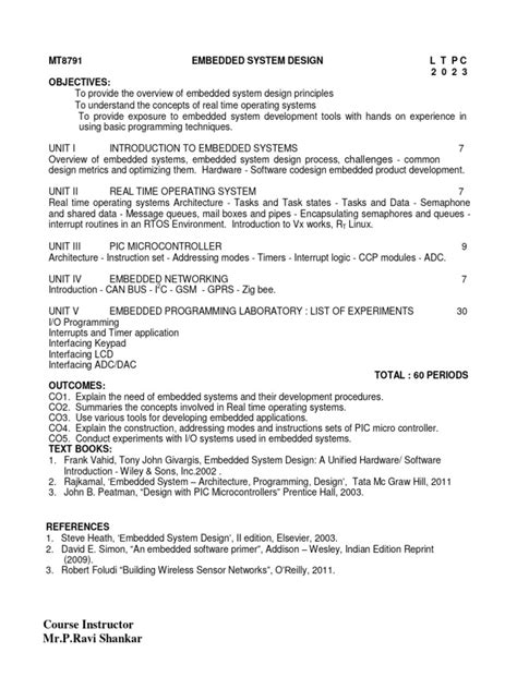 embedded systems design course material with qp pdf embedded system