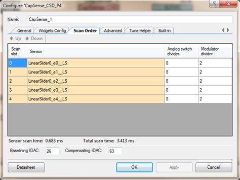 PSoC Smarter Life Challenge DAS Project Example CapSense Linear Slider With And Without