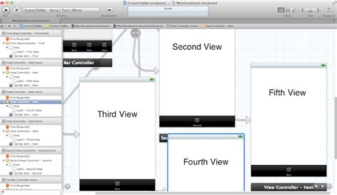 Kurry Tran S Blog IOS Tutorial Creating A Custom Tab Bar Controller