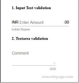 Angular Material MatInput ConcretePage