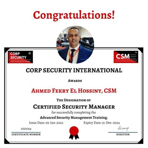 Corpsecurity International Empowering Security Professionals Worldwide