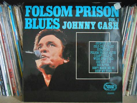 Johnny Cash Folsom Prison Blues Vol 1 Lp 1973 Vinyl Uk 1p Clean Nm