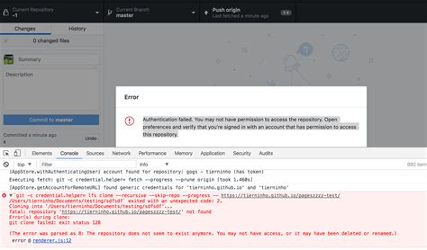 Auth Error For Archived Repos · Issue 3077 · Desktopdesktop · Github