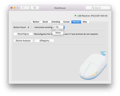 Macos Adjust Horizontal Scrolling Speed On A Mouse Or Trackpad