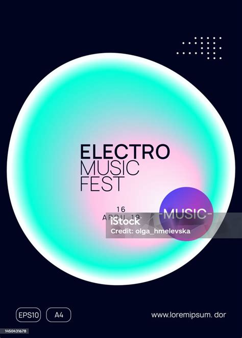 네온 포스터 현대 트랜스 배너입니다 잡지 벡터에 대 한 휴일 패턴입니다 음악과 카니발 개념 프리젠 테이션을위한 선형 예술 핑크와