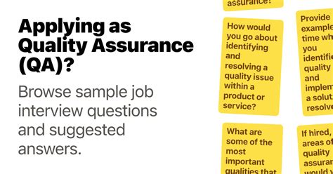 Quality Assurance Qa Interview Questions