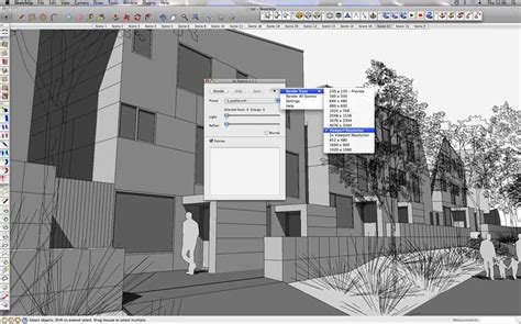 Google Sketchup Rendering Tutorial Tutorials SketchUp D Rendering