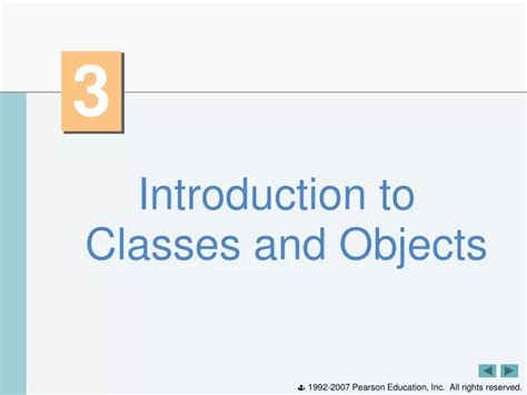 Ppt Introduction To Classes And Objects Powerpoint Presentation Free