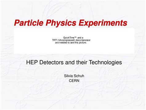 Ppt Particle Physics Experiments Powerpoint Presentation Free