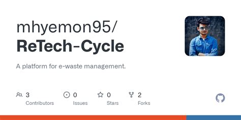 GitHub Mhyemon ReTech Cycle A Platform For E Waste Management