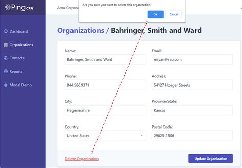 inertia react and laravel popup modal example by pietro iglio the