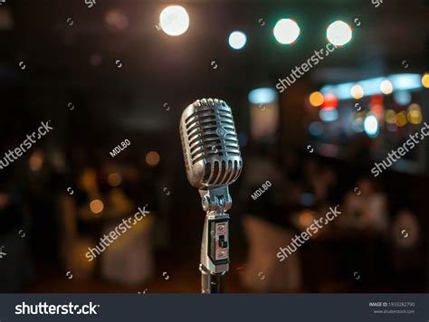 Concert Stage Microphone View