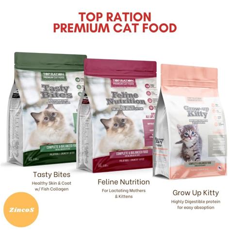Top Ration Premium Dry Cat Food Kibbles 54kg6kg Lazada Ph