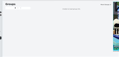 Frequent Groups Endpoint 500 Internal Server Error Website Bugs