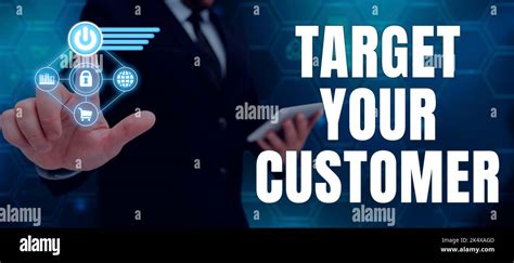 Text Showing Inspiration Target Your Customer Word Written On Attract