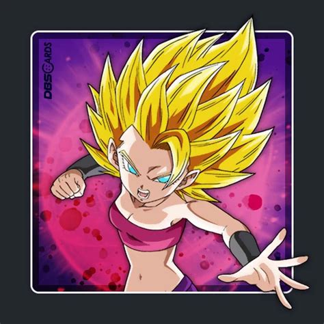 Caulifla Personnage Dragon Ball Super Card Game Masters Dbscardsfr