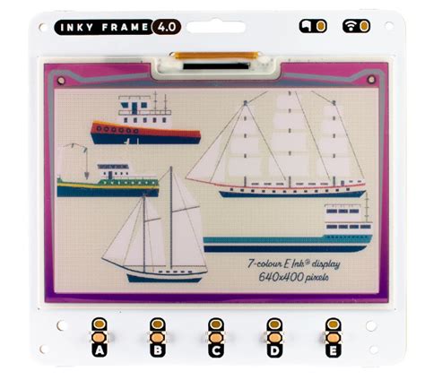 Inky Frame 40 Pico W Aboard Review — Raspberry Pi Official Magazine