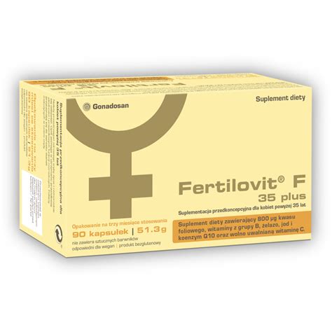Fertilovit® F 35 plus, 90 kaps. - Kleemed Pharmaceuticals Poland