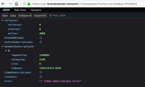 using the brandmeister api colorado digital