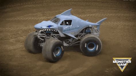 Monster Jam Megalodon  Monster Jam Megalodon Drift Discover