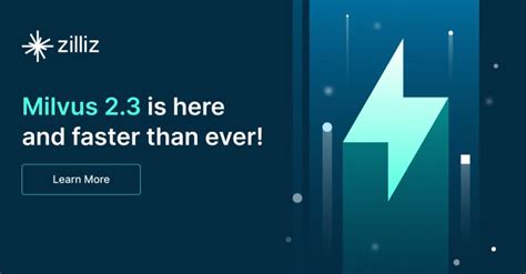 Li Liu On Linkedin Milvus 23 Massively Accelerates Ai Powered