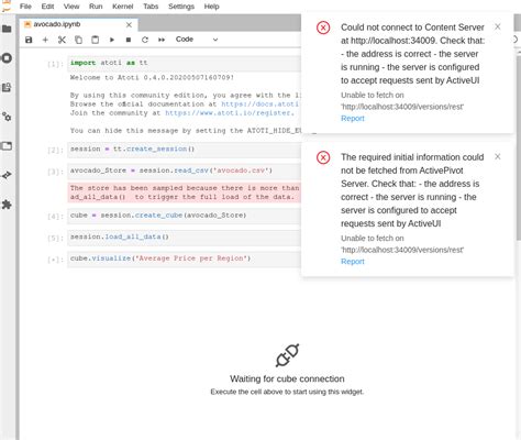 cors breaks visualize cube · issue 31 · atoti atoti · github