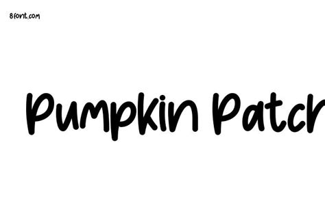 Pumpkin Patch Font Free Font Download