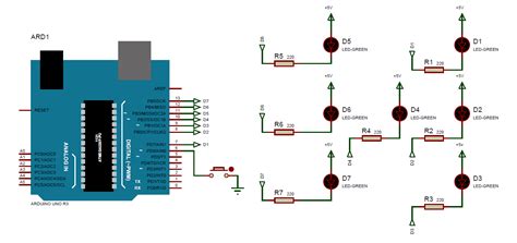 Electronic Dice Circuit Diagram
