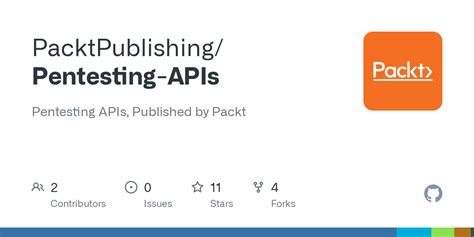 Github Packtpublishingpentesting Apis Pentesting Apis Published By