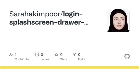 Github Sarahakimpoorlogin Splashscreen Drawer Expo