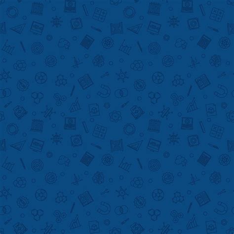 Premium Vector Stem Vector Concept Blue Seamless Pattern Or Background