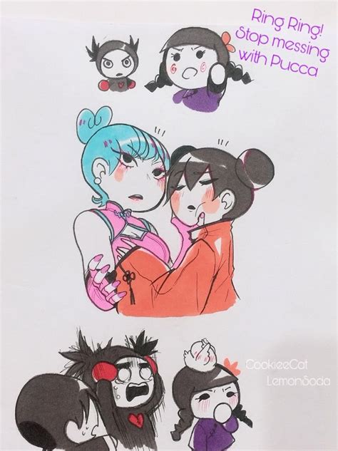Pucca The Ring Ring Touch Part 2 Pucca Pucca Garu Fanart Cute
