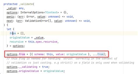 memory leak in schema validate · issue 1659 · jquense yup · github