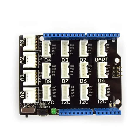 I O Grove Base Shield For Arduino Robotshop