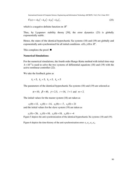 Anti Synchronization Of Hyperchaotic Bao And Hyperchaotic Xu Systems