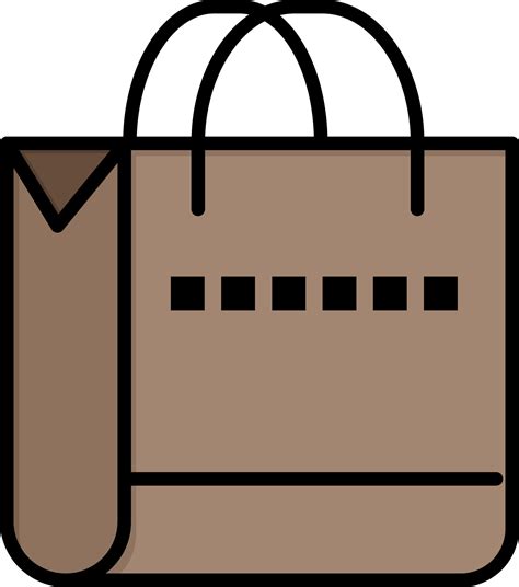 Bag Handbag Shopping Shop Flat Color Icon Vector Icon Banner Template 17964659 Vector Art At