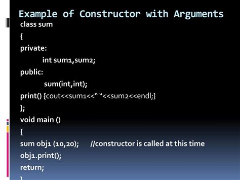 Ppt Constructor And Destructor Powerpoint Presentation Free Download