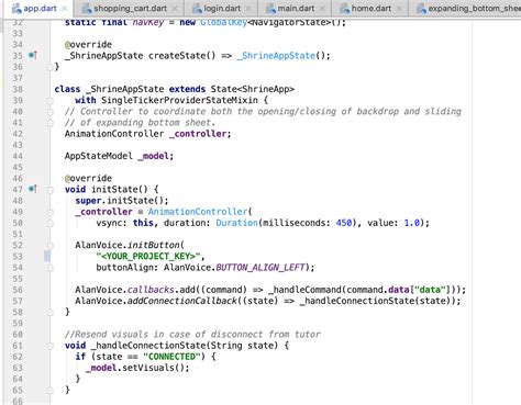 Add Voice AI Control To Flutter Applications Alan AI Blog