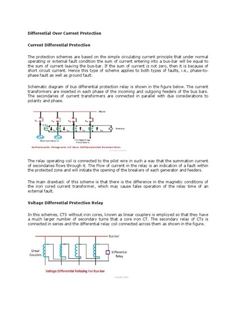 Busbar Differential Protection Pdf