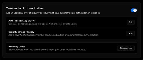 Two Factor Authentication