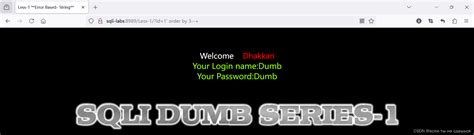 Sqli Labs靶场通关笔记(1~21关)sql Libs靶场过关笔记 Csdn博客 Sqli Labs靶场通关笔记(1~21关)sql Libs靶场过关笔记 Csdn博客