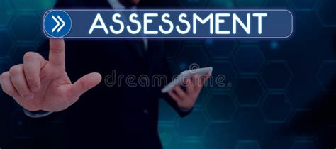 Handwriting Text Assessment Business Idea Action Or An Instance Of Making A Judgment About