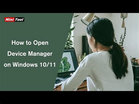 How To Open Device Manager On Windows YouTube