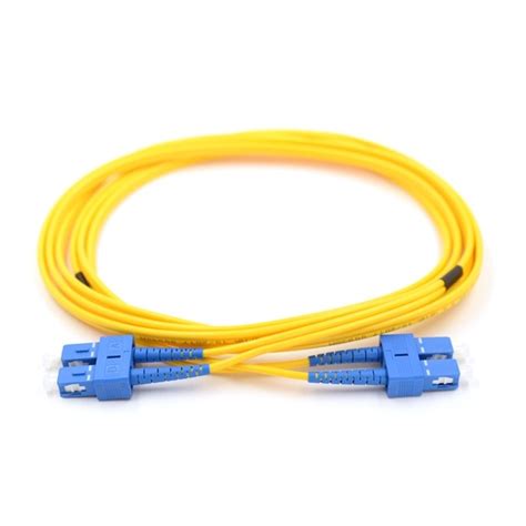 1Set DUPLEX Single Mode Singlemode 9 125μm Flame Retardant Armoured Fiber Patch Cord SC SC