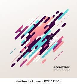 Abstract Flat Dynamic Background Isolated On Stock Vector Royalty Free Shutterstock