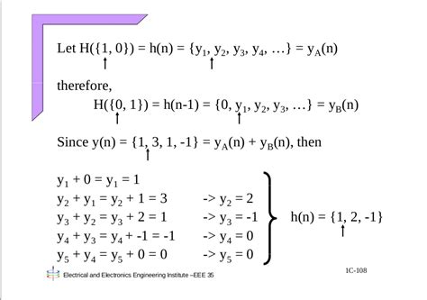 Homework Impulse Response Of System Signal Processing Stack Exchange