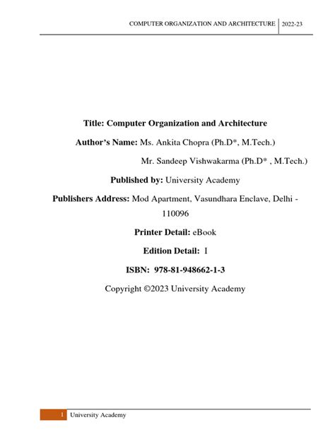 1696341257640coa Notes Download Free Pdf Computer Data Storage Central Processing Unit