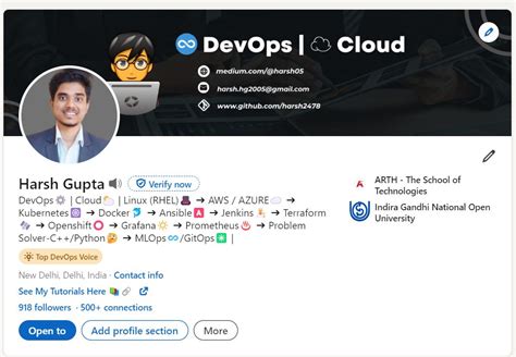 Harsh Gupta On Linkedin Devops Topvoice Linkedinbadge 22 Comments