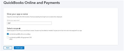 QuickBooks Online Integration VISP Help Documentation