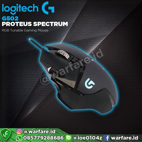 Jual Logitech G502 Proteus Spectrum Gaming Mouse Shopee Indonesia